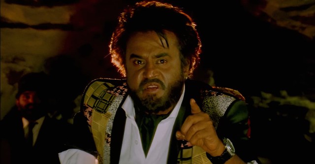 Basha Rajini Stills With Auto