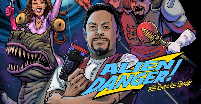 Alien Danger! With Raven Van Slender streaming