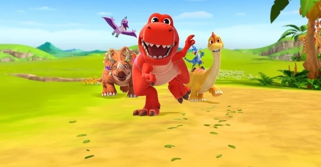 Pinkfong Little Dino School - streaming online