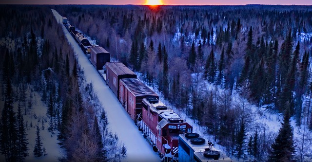 Epic Train Journeys from Above - streaming online