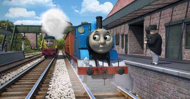 Thomas Y Sus Amigos 2020 James The Red Engine Toy Editorial Stock