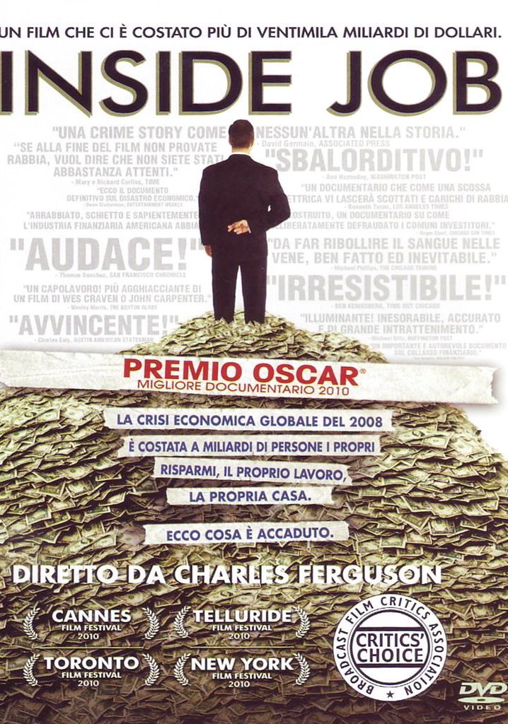 Inside Job: chi ci ha rubato il futuro - streaming