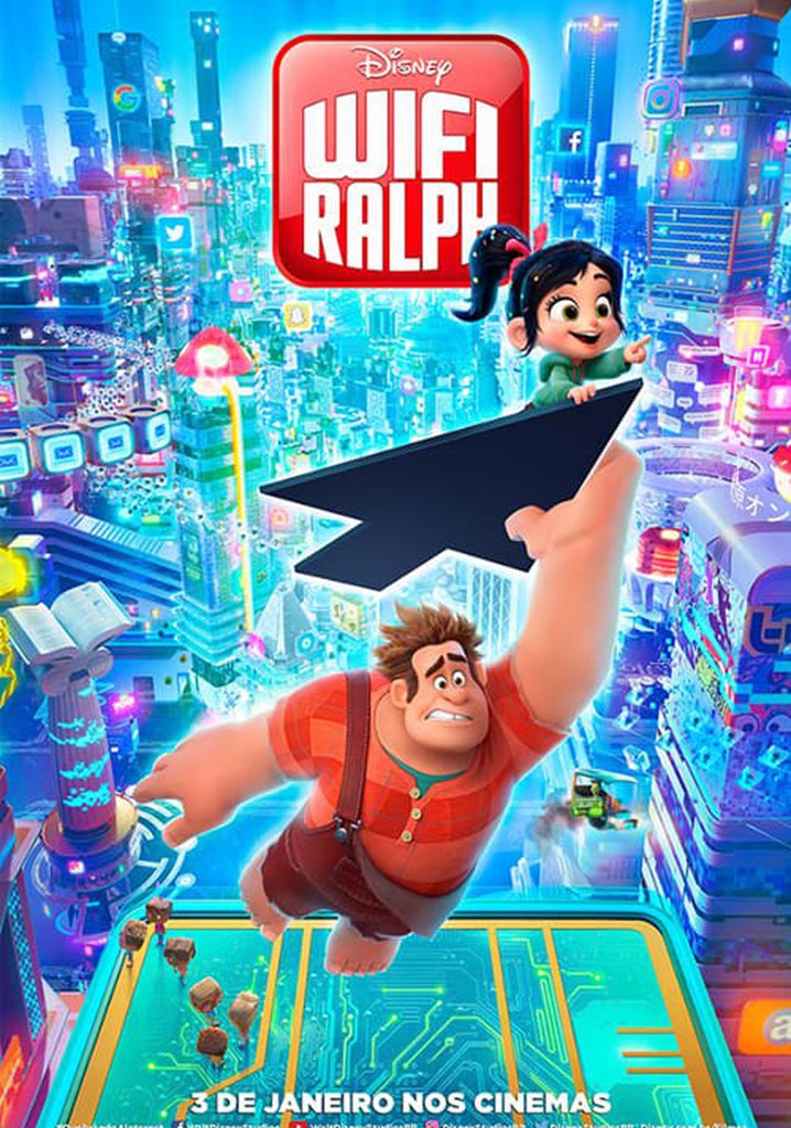Ralph vs Internet filme - Veja onde assistir