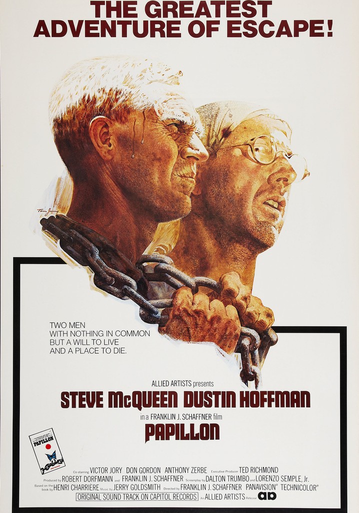 Papillon filme - Veja onde assistir online