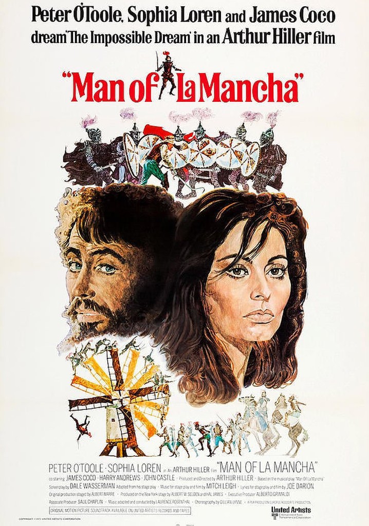 Man of La Mancha streaming: where to watch online?