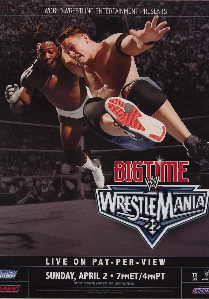 WWE WrestleMania 22 streaming: where to watch online?