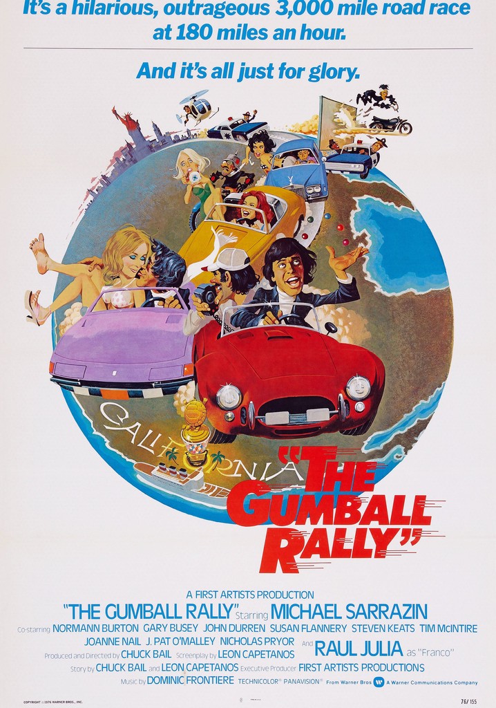 The Gumball Rally streaming: where to watch online?