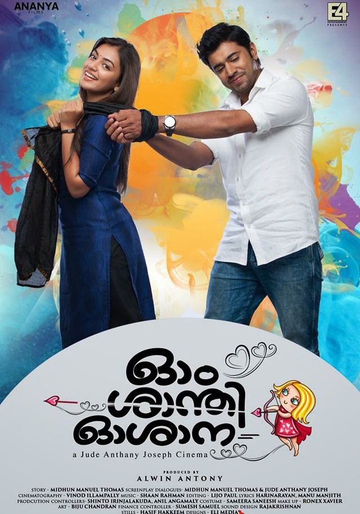 Ohm Shanthi Oshaana streaming: where to watch online?