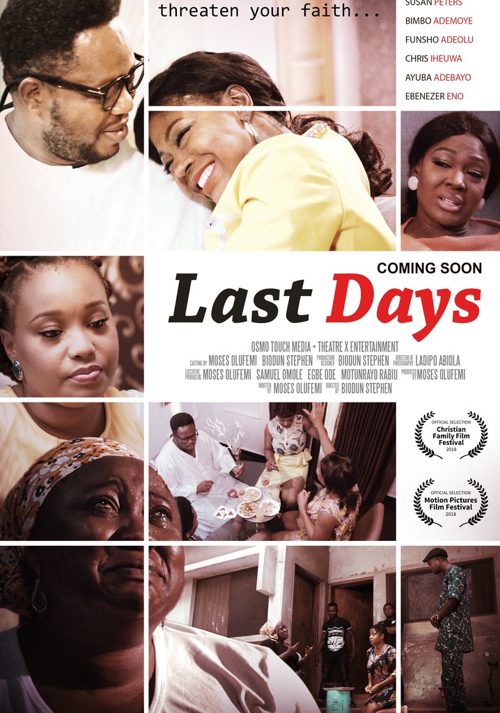 Last Days streaming: where to watch movie online?