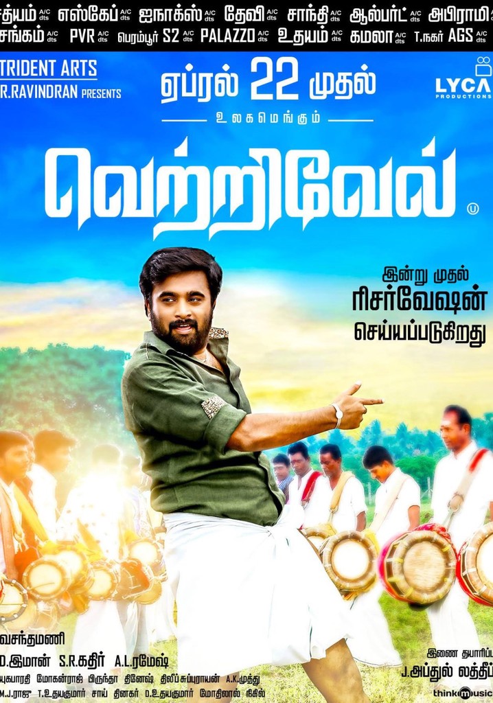 Vetrivel - movie: where to watch streaming online