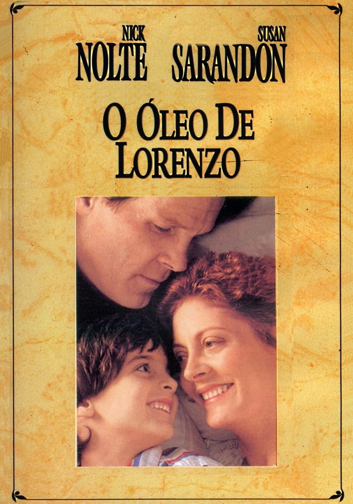 O Óleo de Lorenzo filme - Veja onde assistir
