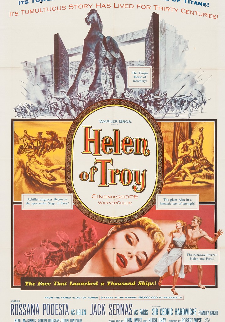 Helena de Tróia filme - Veja onde assistir