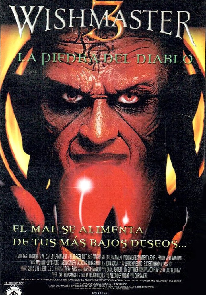 Wishmaster 3: La piedra del diablo online