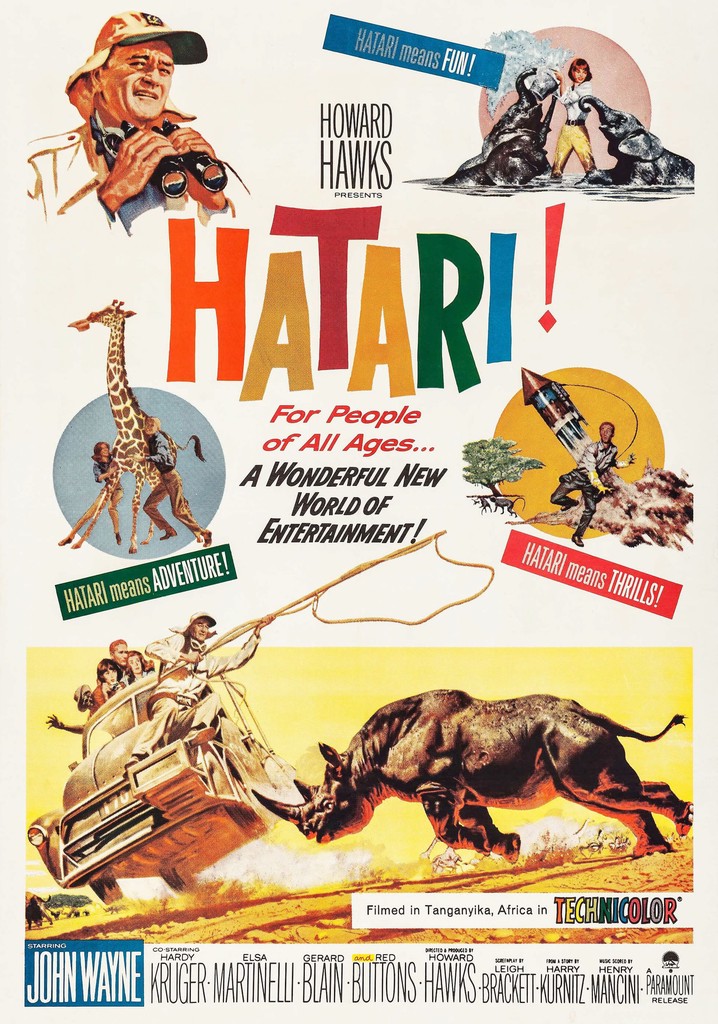 Hatari! streaming: where to watch movie online?