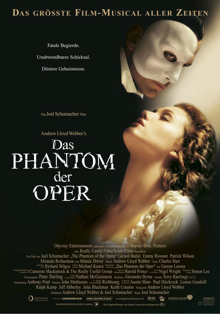 Das Phantom der Oper - Stream: Jetzt Film online anschauen