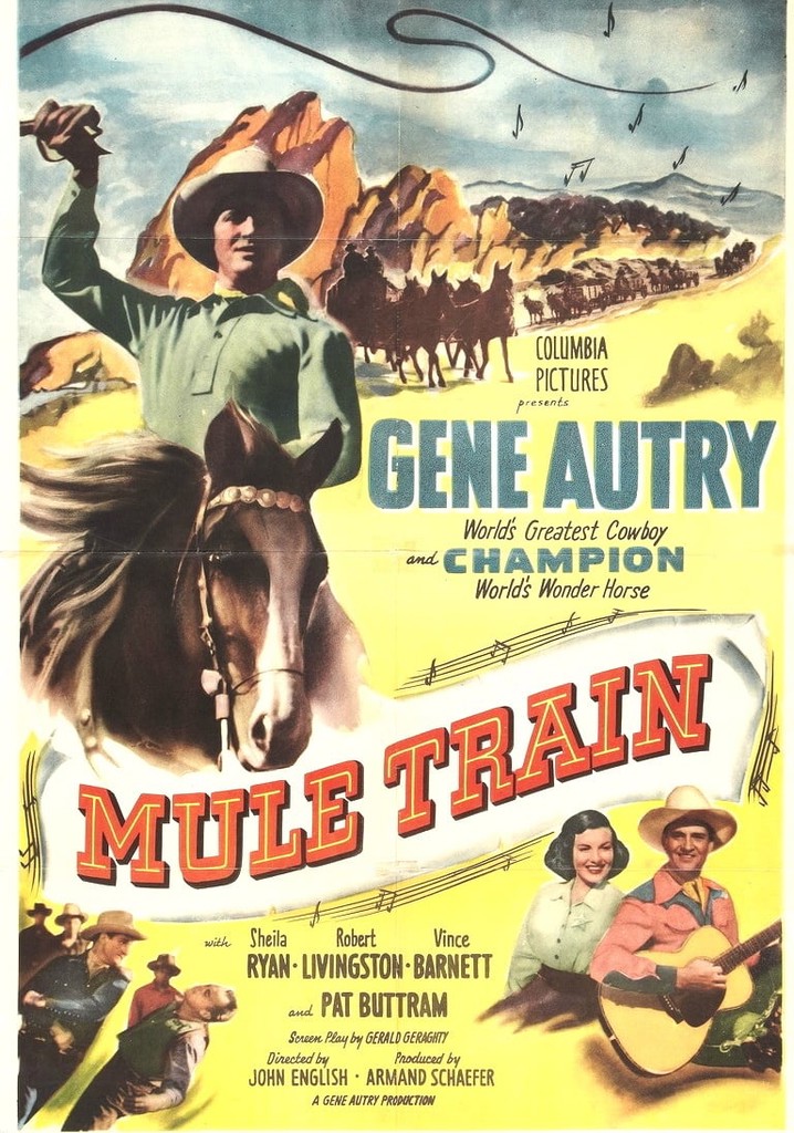 Mule Train streaming: where to watch movie online?