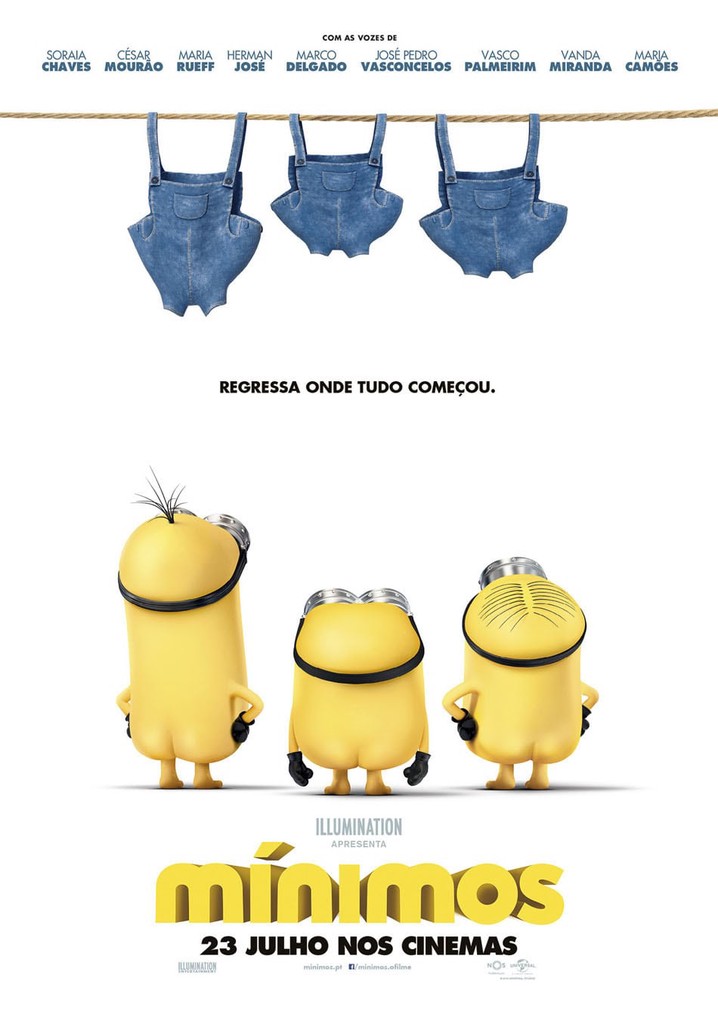 Minions filme - Veja onde assistir online