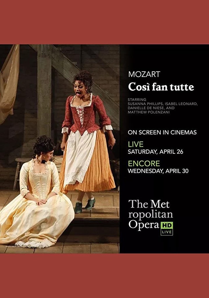 The Metropolitan Opera: Così Fan Tutte online