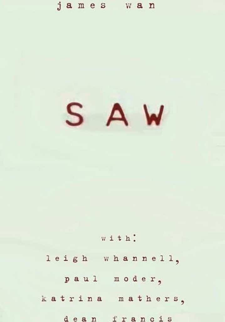 Saw streaming: where to watch movie online?