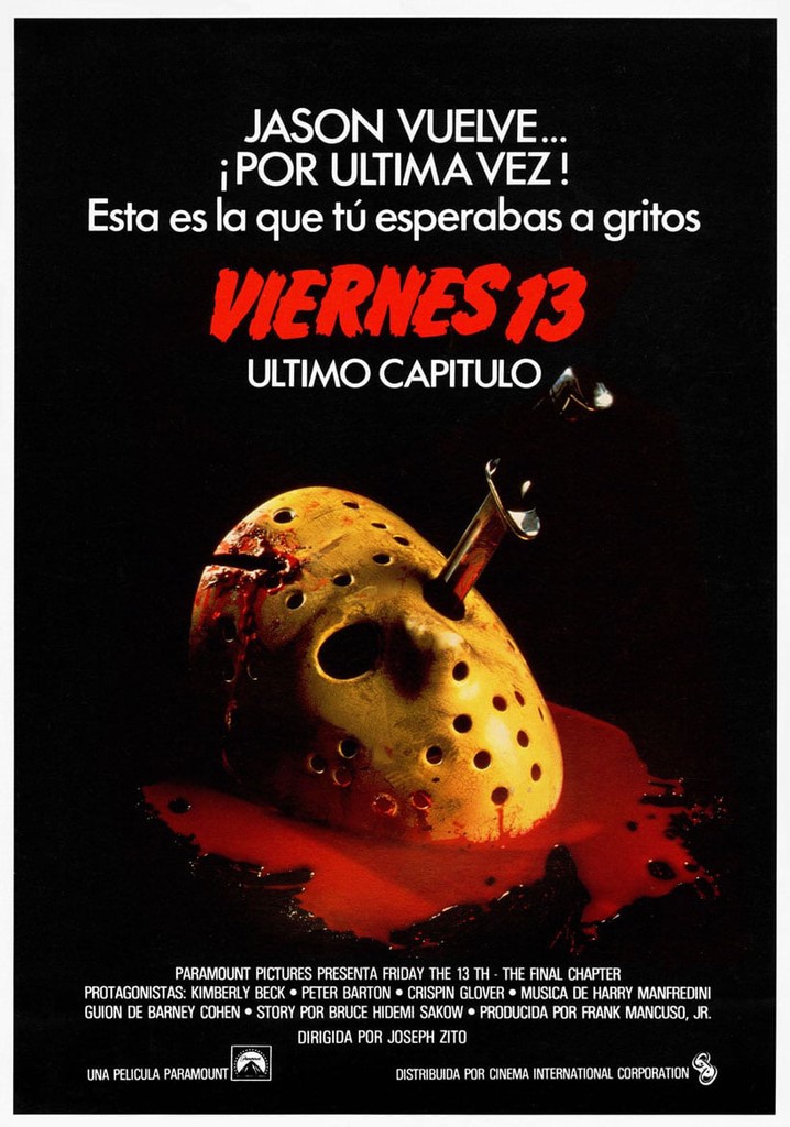 Viernes 13. Último capítulo - película: Ver online
