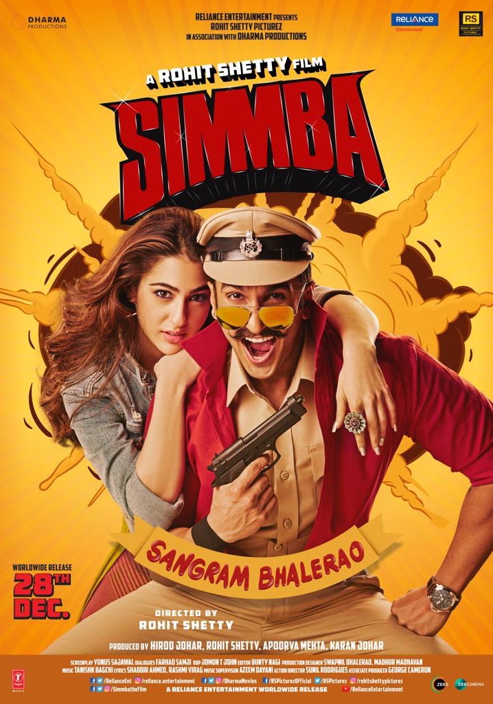 Simmba streaming: where to watch movie online?