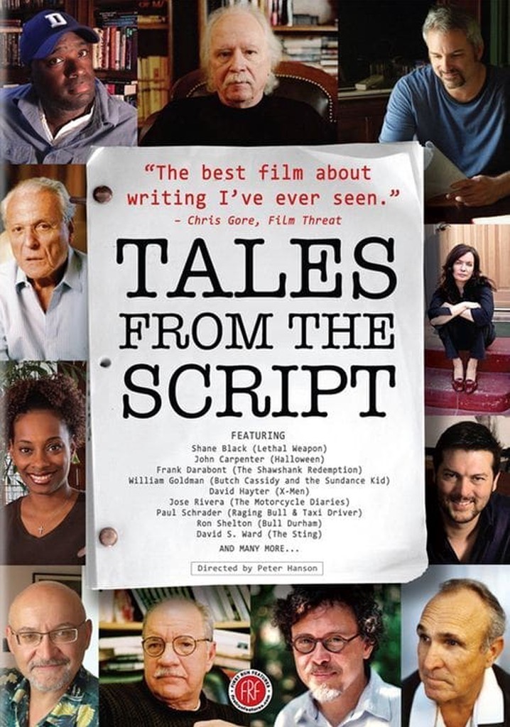Tales from the Script streaming: where to watch online?