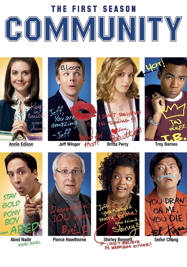 Community temporada 1 - Ver todos los episodios online