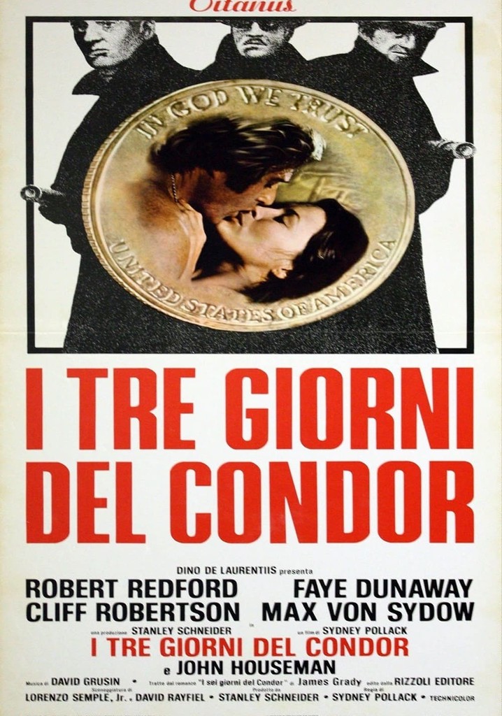 I tre giorni del Condor - guarda streaming online
