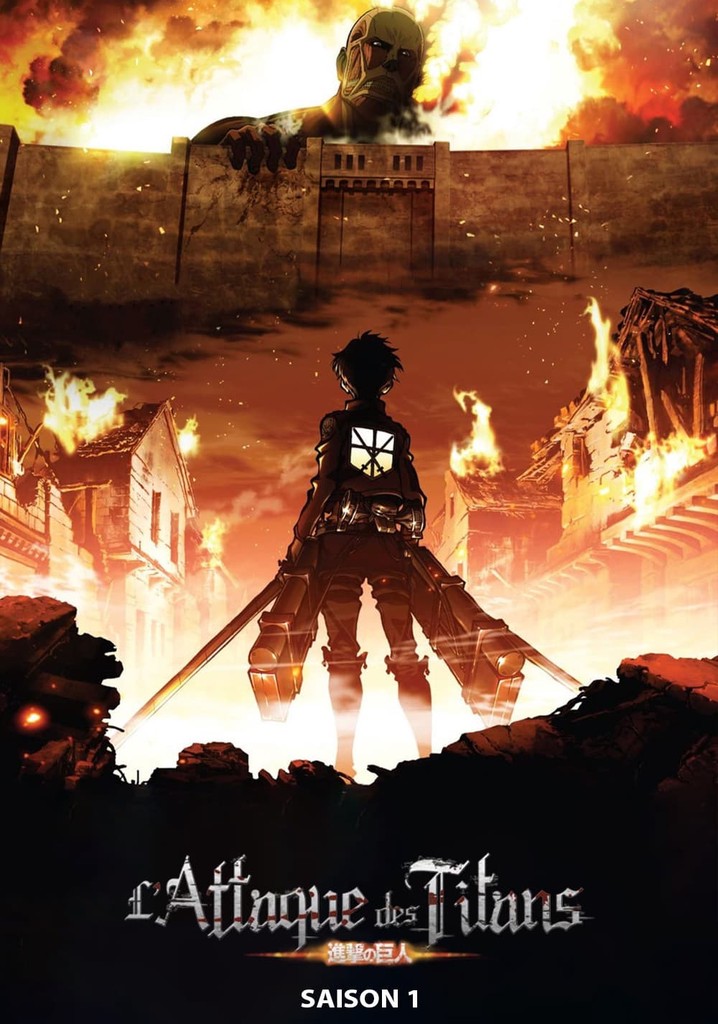Saison 1 L'attaque des titans streaming: où regarder les épisodes?