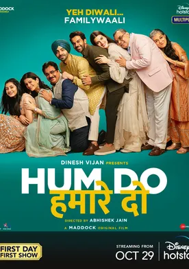 Hum Do Hamare Do streaming: where to watch online?