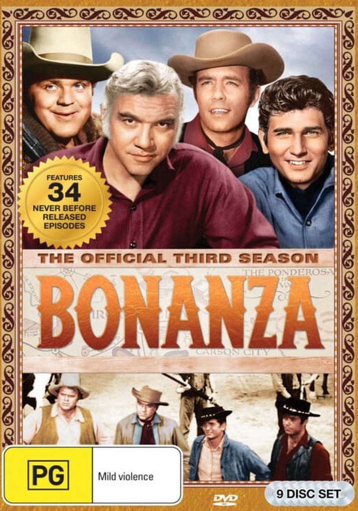 Bonanza temporada 3 - Ver todos los episodios online