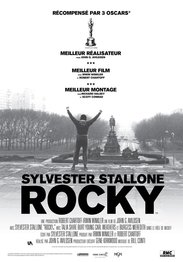 Où regarder Rocky en streaming complet et légal