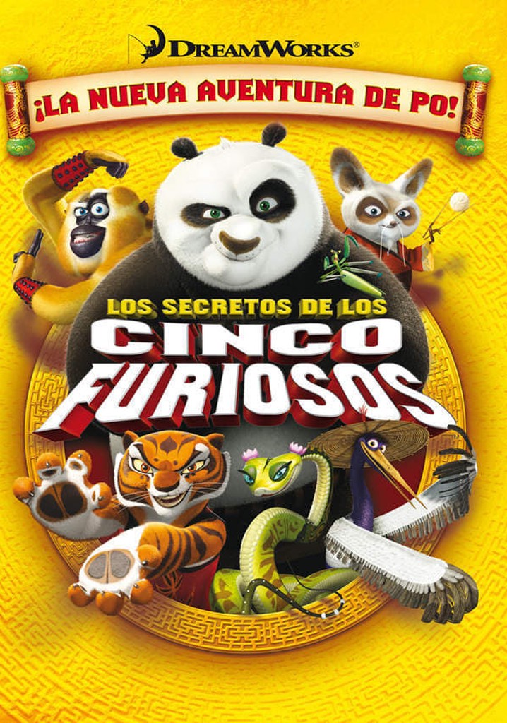 Kung Fu Panda: Los secretos de los cinco furiosos online