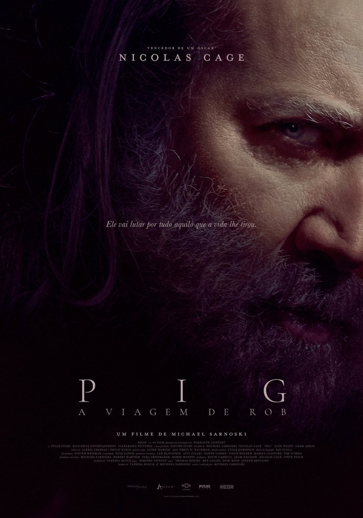 Pig - A Viagem de Rob filme - Veja onde assistir