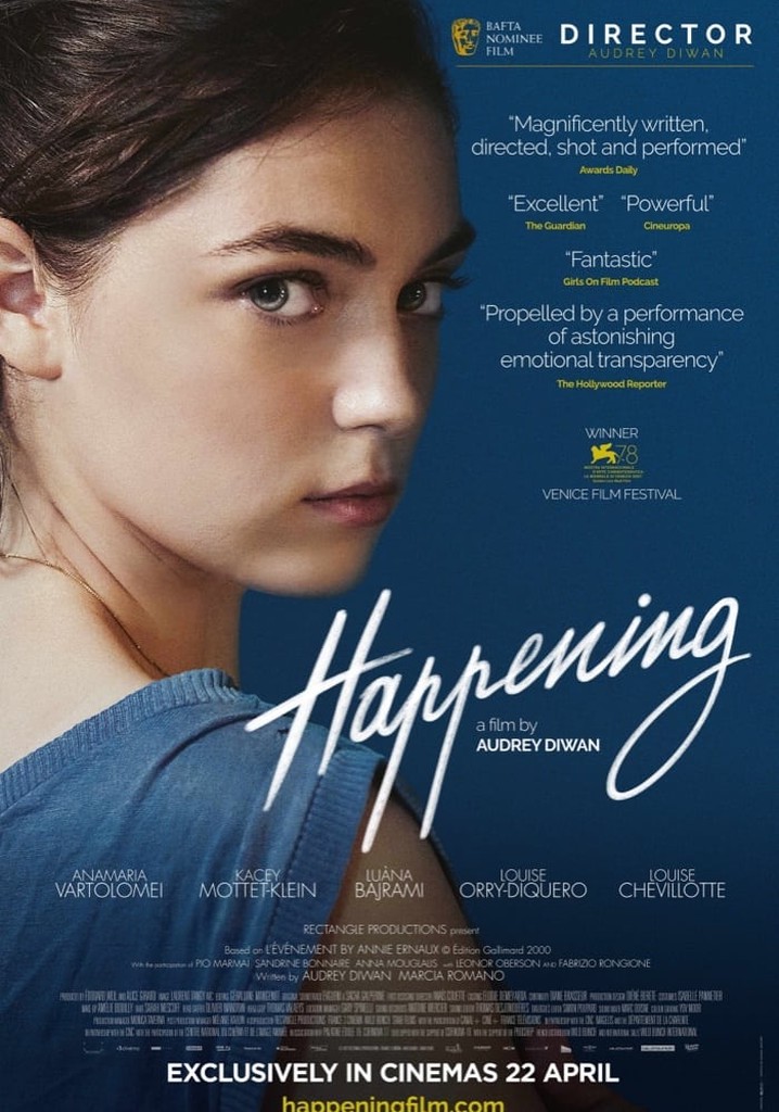 Happening streaming: where to watch movie online?