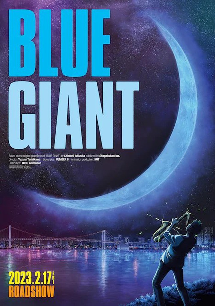 Blue Giant - movie: where to watch streaming online