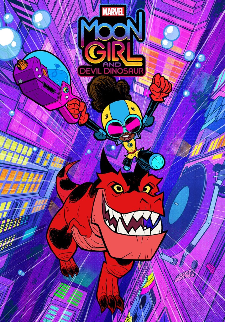 Marvel's Moon Girl and Devil Dinosaur - stream