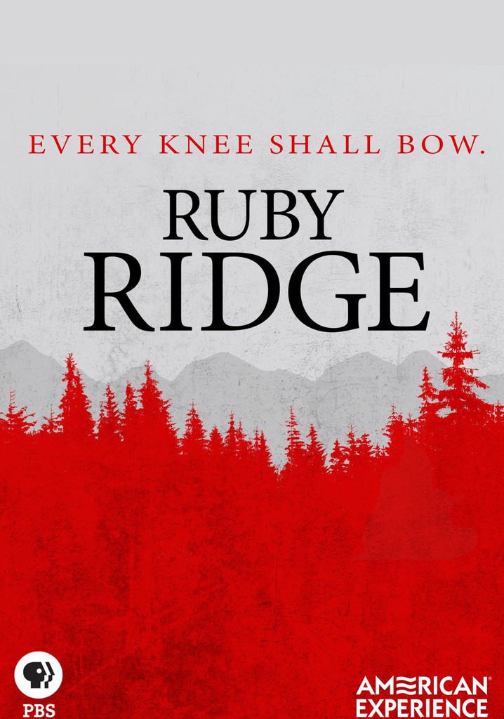 Ruby Ridge streaming: where to watch movie online?