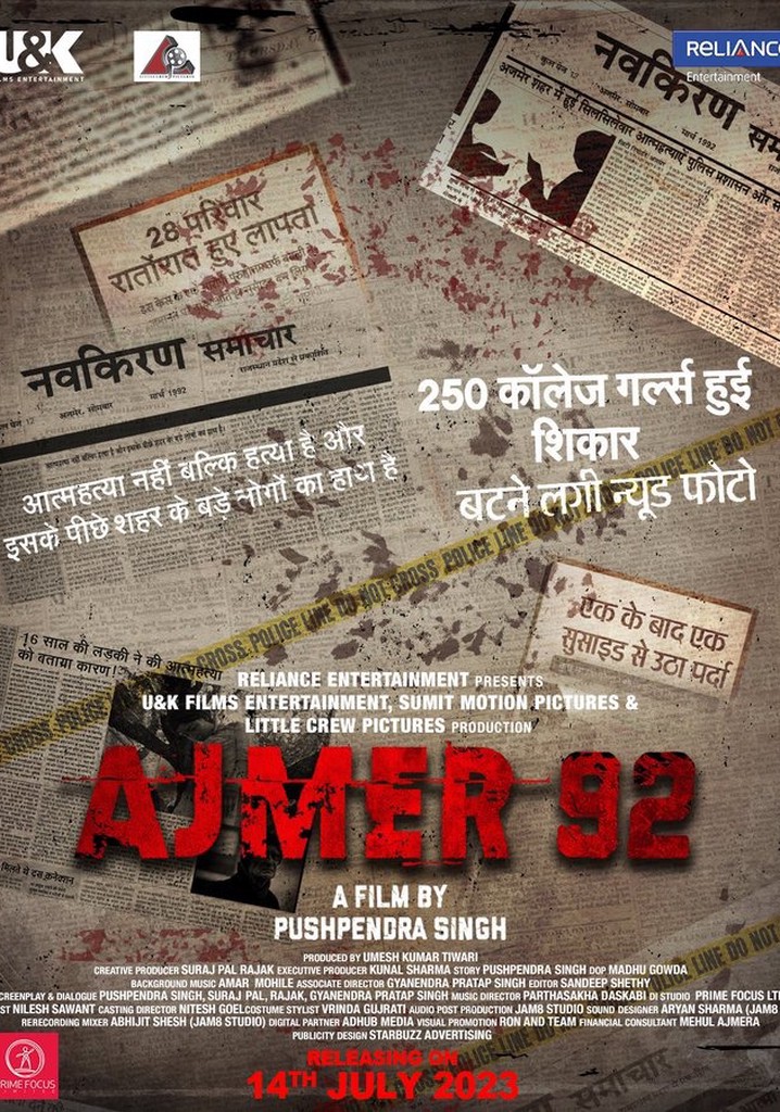 Ajmer 92 - movie: where to watch streaming online