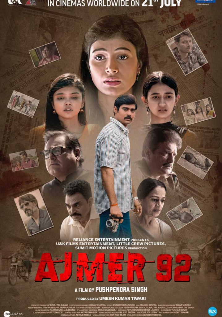 Ajmer 92 streaming: where to watch movie online?