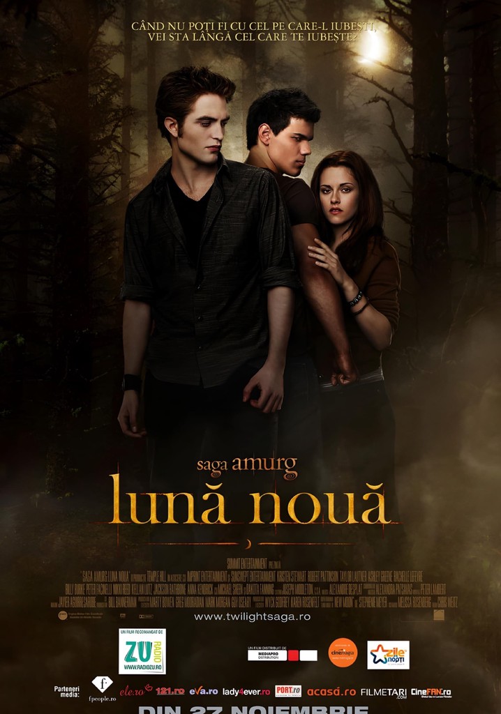 Saga Amurg: Lună nouă streaming: unde să urmăriți online?