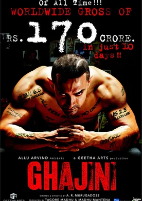 Ghajini streaming: where to watch movie online?