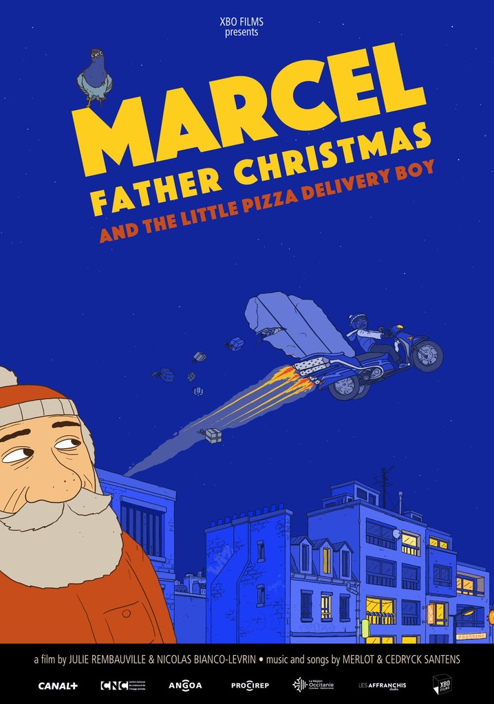 Marcel, Father Christmas (and the little pizza delivery boy)