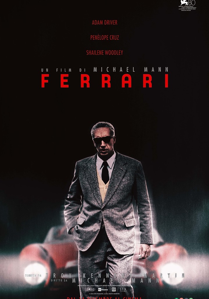 Ferrari - film: dove guardare streaming online