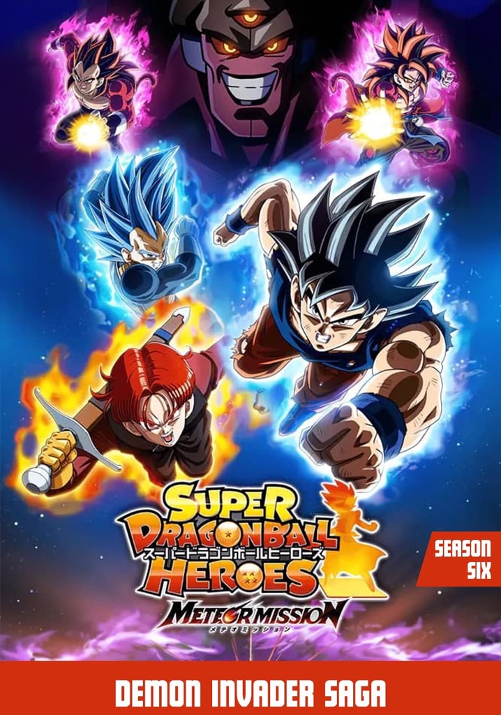 Super Dragon Ball Heroes Temporada 6 - episódios online streaming