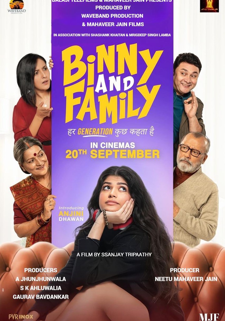 Binny and Family streaming: where to watch online?
