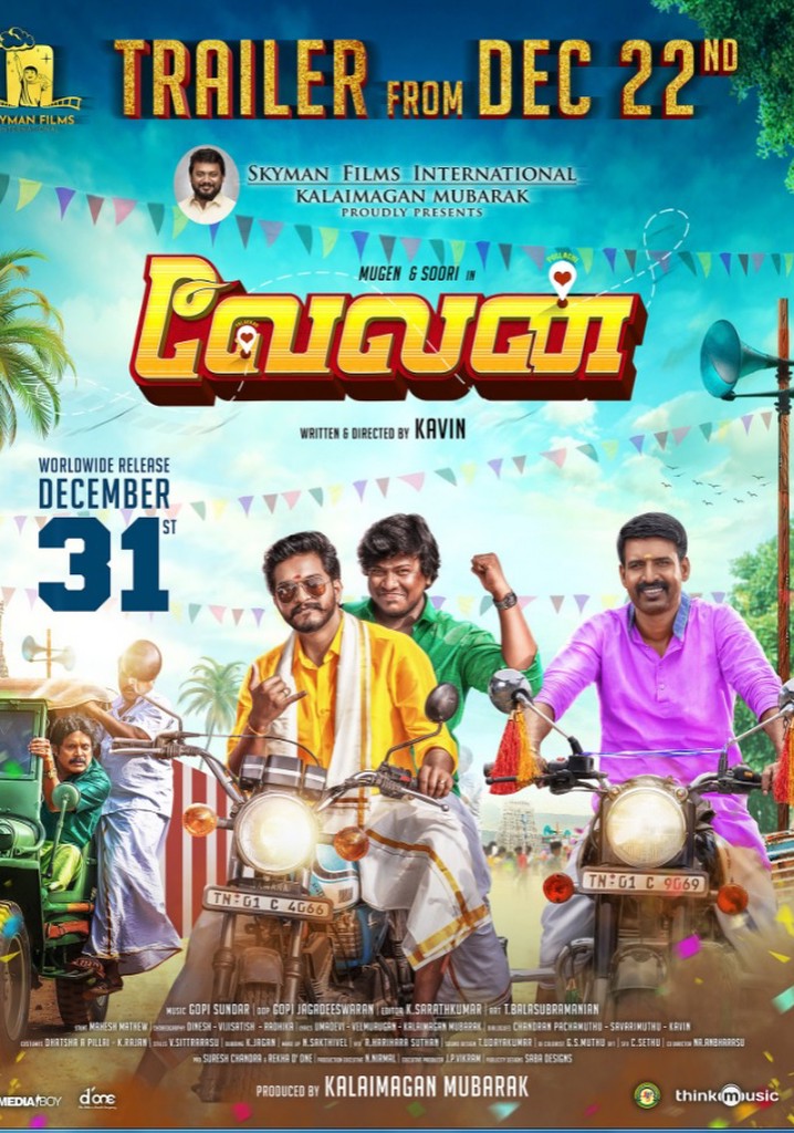 Velan - movie: where to watch stream online