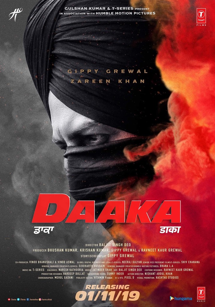Daaka streaming: where to watch movie online?