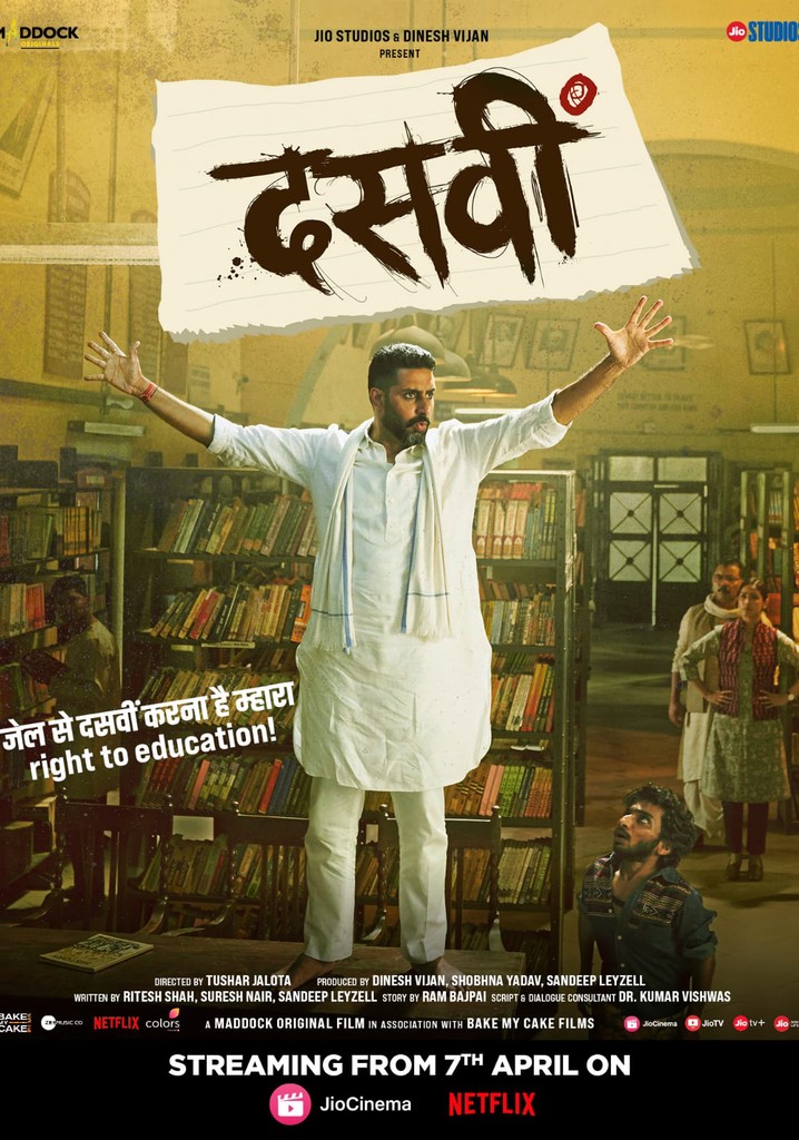 Dasvi streaming: where to watch movie online?