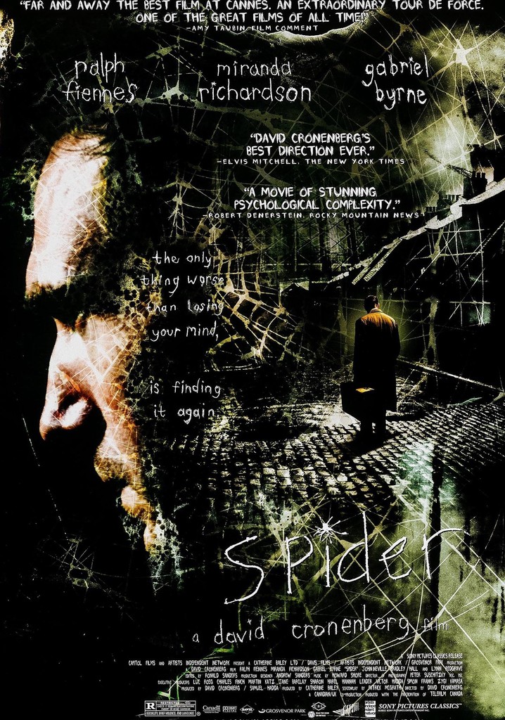 Spider - movie: where to watch stream online